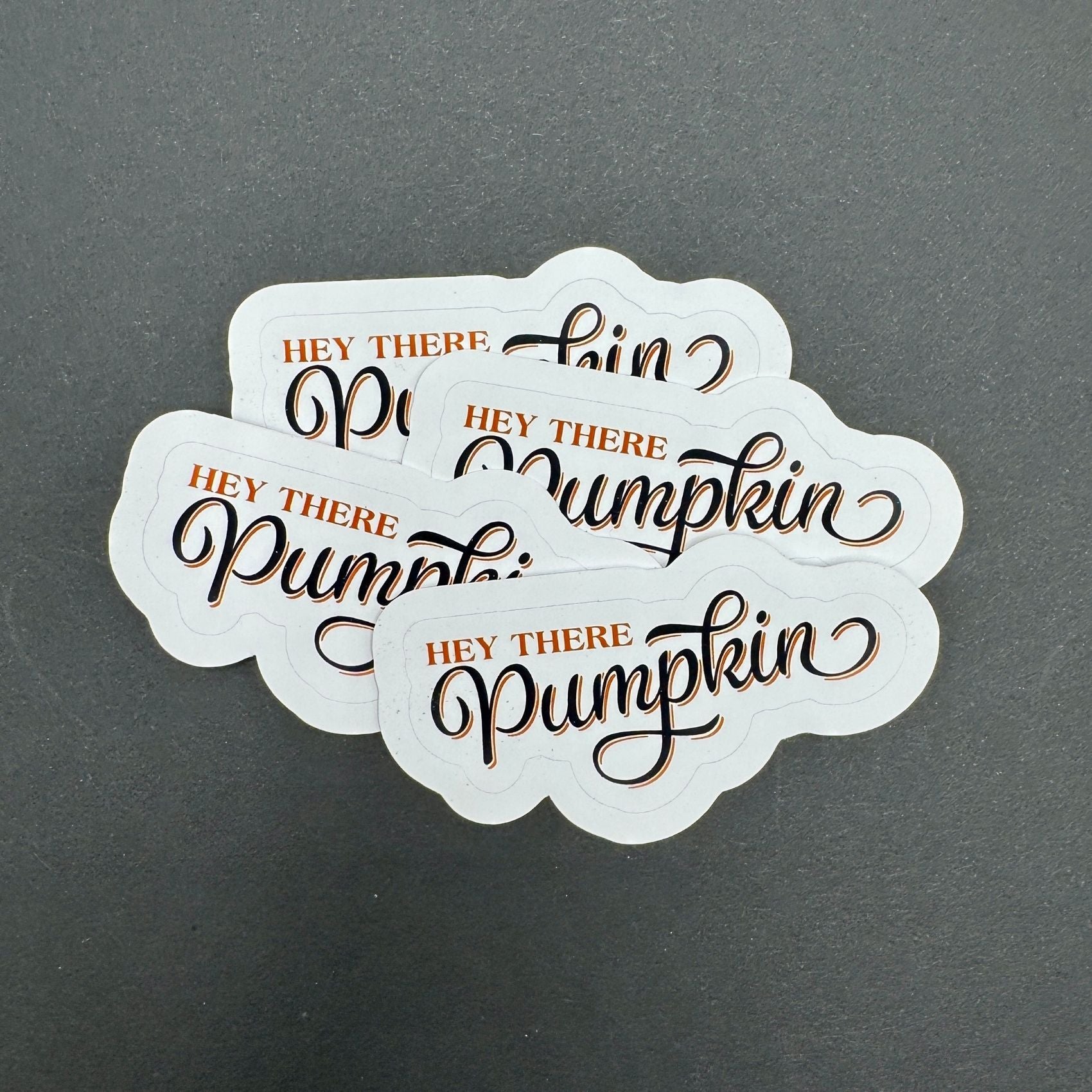 Hey There Pumpkin Stickers | Fall Vinyl Paper – Love To Scribble