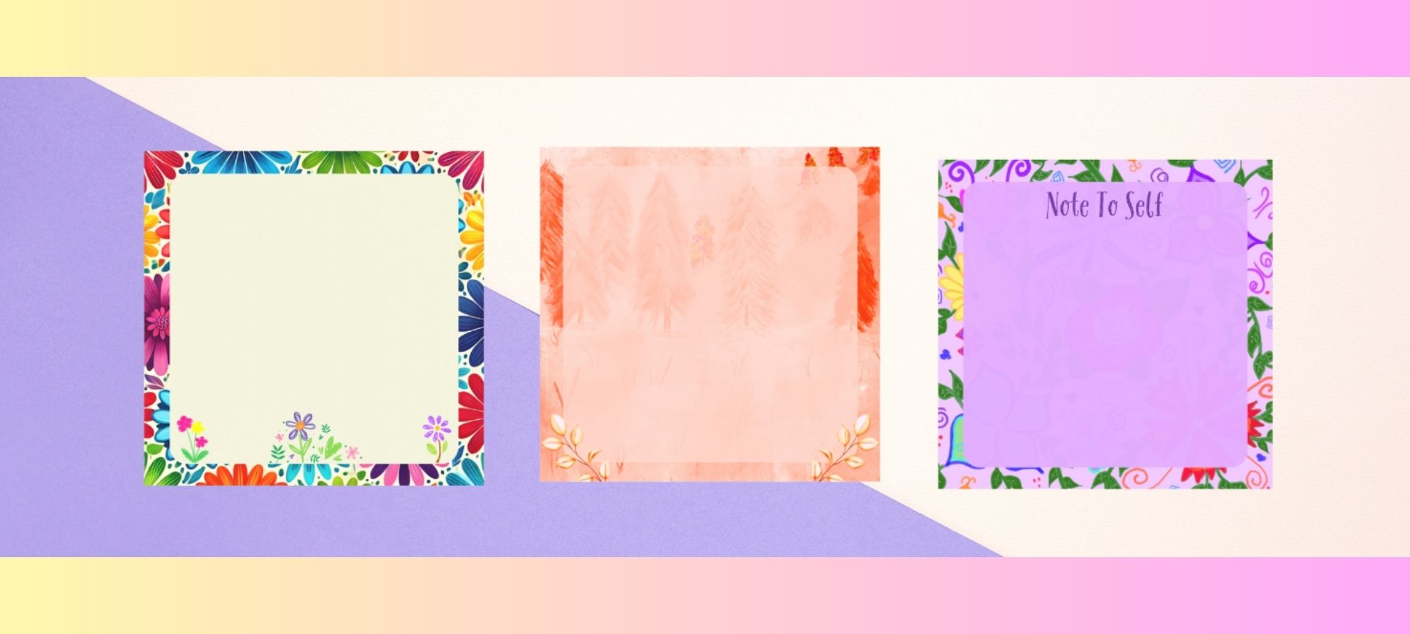 Artful Writing Notepads - Stylish & Decorative for your home or office ...
